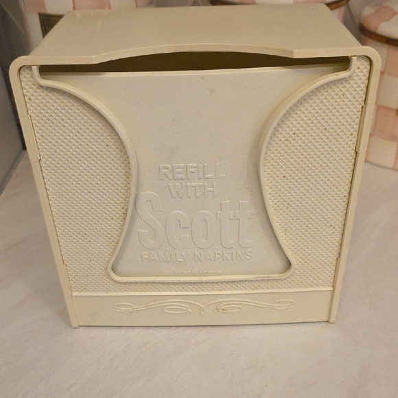 Scott | Kitchen | Scott Cream Napkin Dispenser | Poshmark